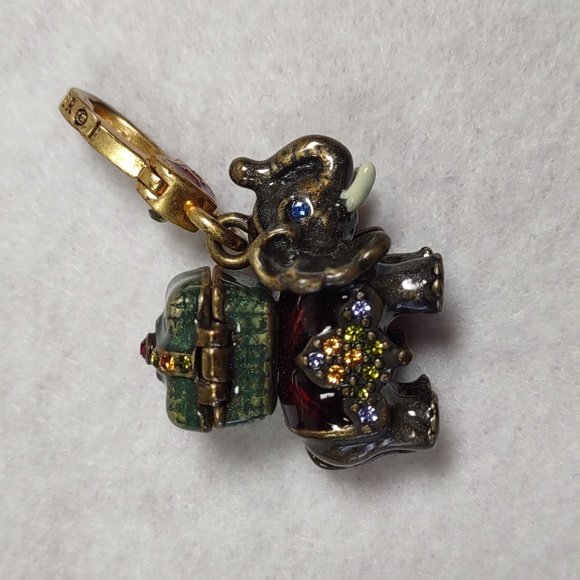 Jay Strongwater | Jewelry | Jay Strongwater Retired Elephant Charm ...